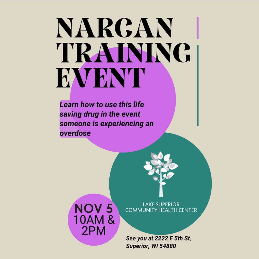 Narcan Training - Lake Superior Community Health Center